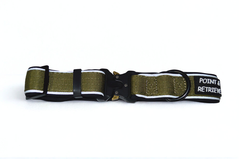 Everyday Adventure Collar - Army Green – Point & Retrieve